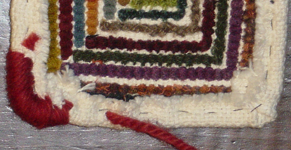 The Wooly Red Rug: Rug Hooking...Finishing Techniques