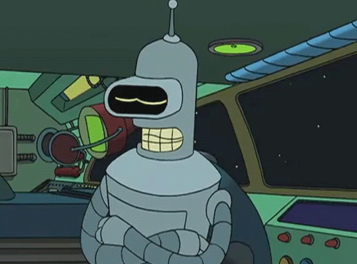 Gifs Animados #3 - Especial Bender - Futurama Brasil