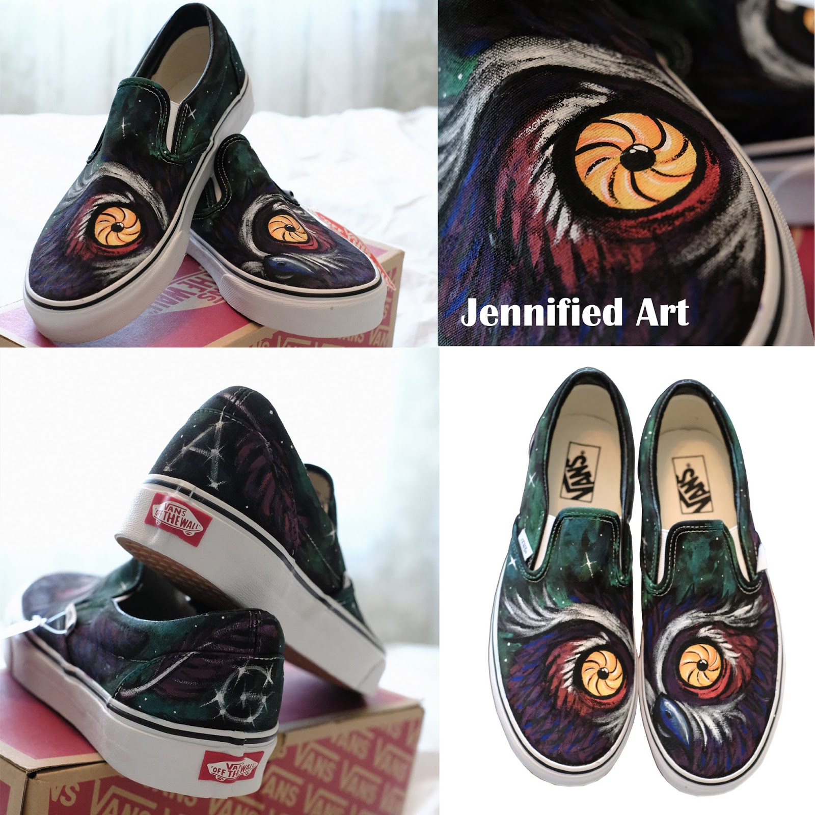 Jennified Art: Custom Shoes