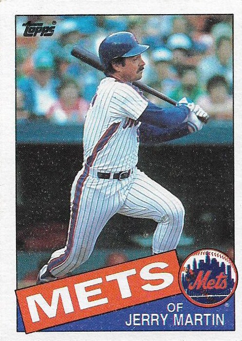 1985 Topps: #517 - Jerry Martin