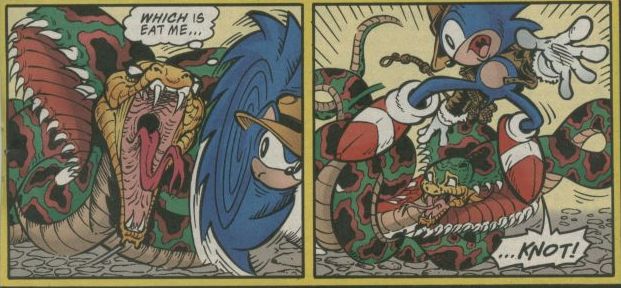 Hedgehogs Can't Swim: Sonic the Hedgehog: Issue 67