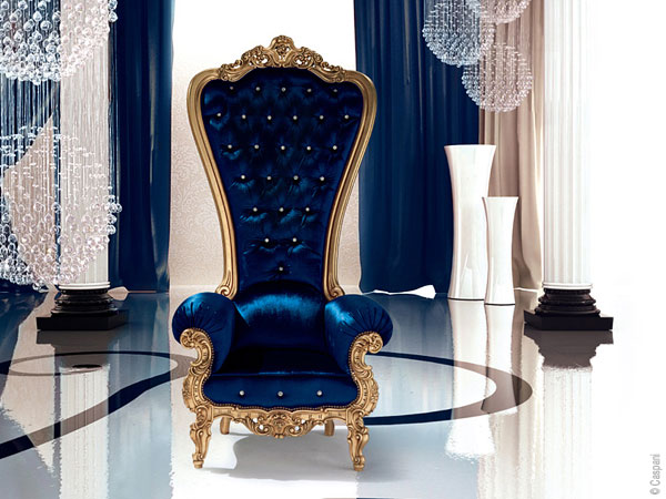 The Throne, le Fauteuil Royal de Caspani - MaxiTendance