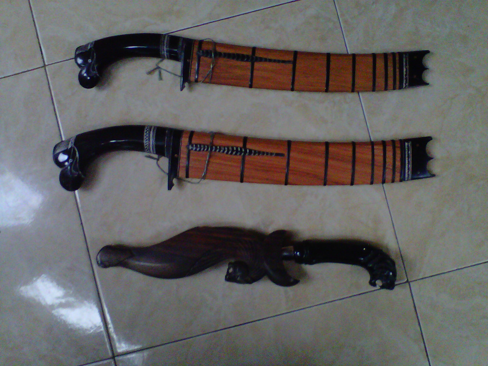 Golok Galonggong Manonjaya: GOLOK STANDAR 30 CM GAGANG BURUNG