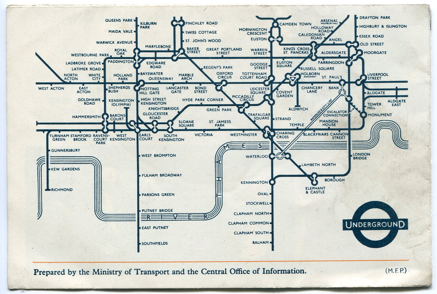 Jamie Smith Design: Vintage Tube Map