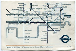 Jamie Smith Design: Vintage Tube Map