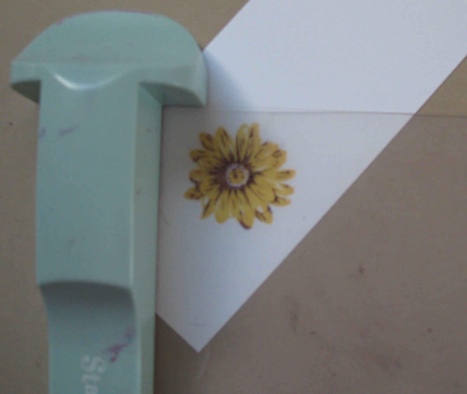 Stamp Girl: Ink Techniques: 2 Step Stamps