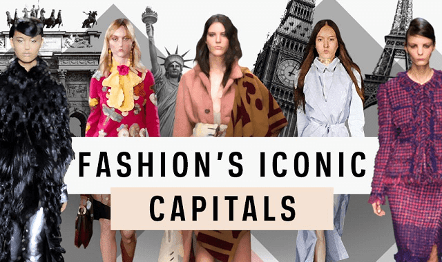 Fashion’s Iconic Capitals #infographic - Visualistan