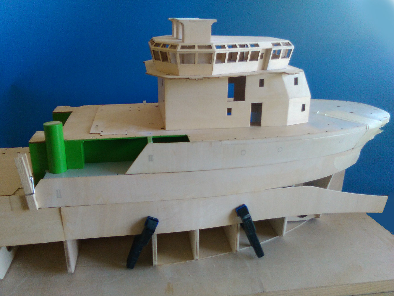 F-ES-B Modellbau: Fairmount Alpine (Billing Boats) - Baubericht Teil 5