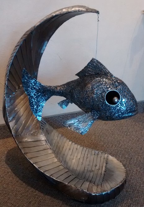 Sculptures by Nathan Robles: Fish Sculptures
