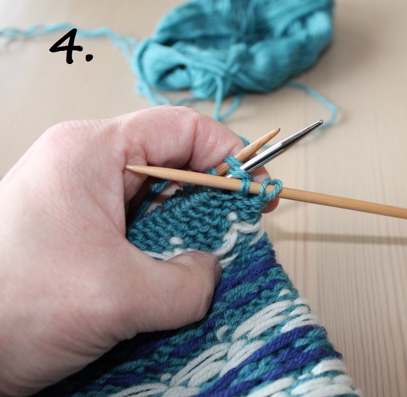 Hjerte GO`H Design: Hvordan strikke sammen istedet for å sy; en step by ...