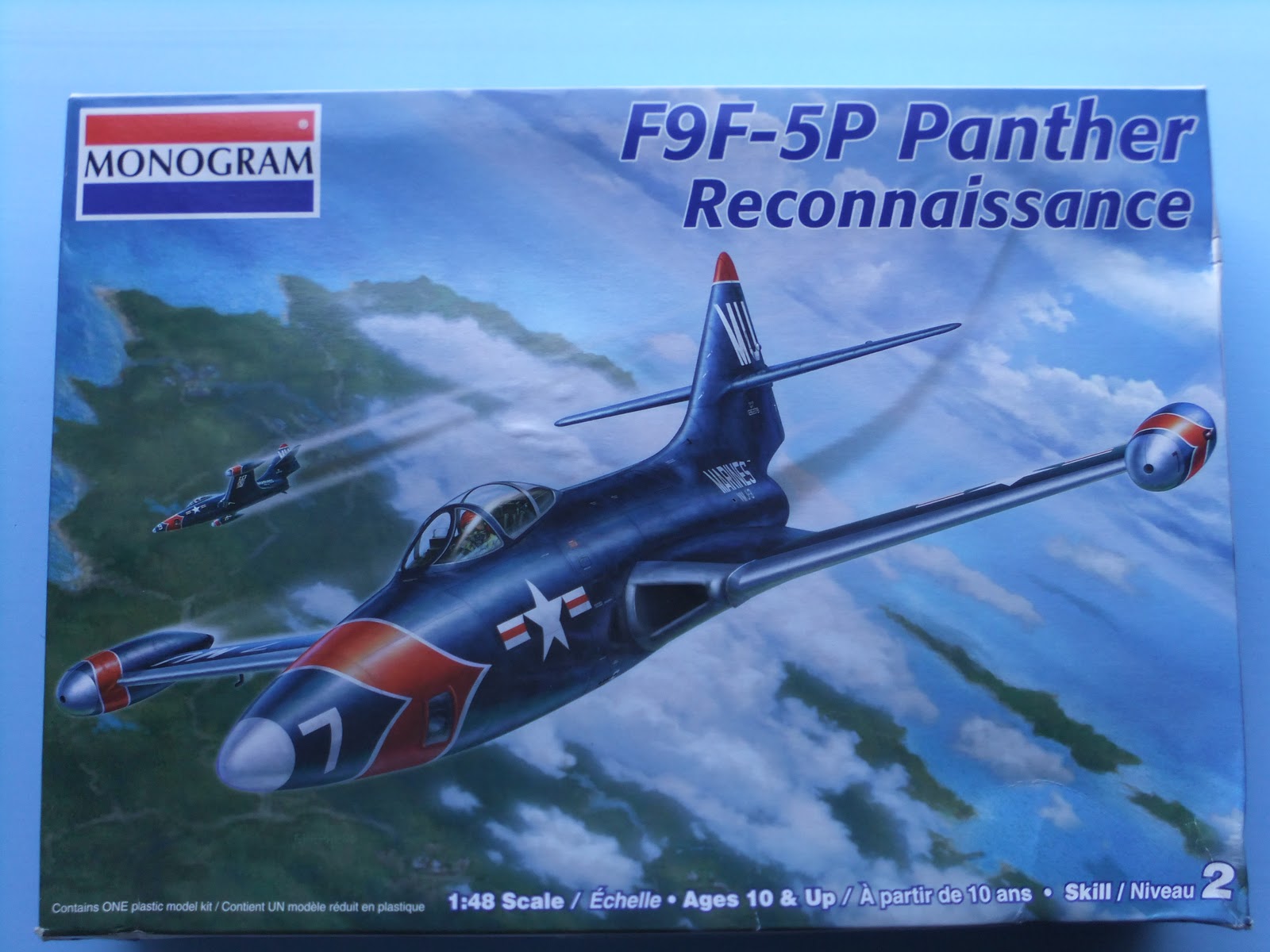 Plastic Models on the Internet: Kit review vol.20 : Grumman F9F-5P Panther