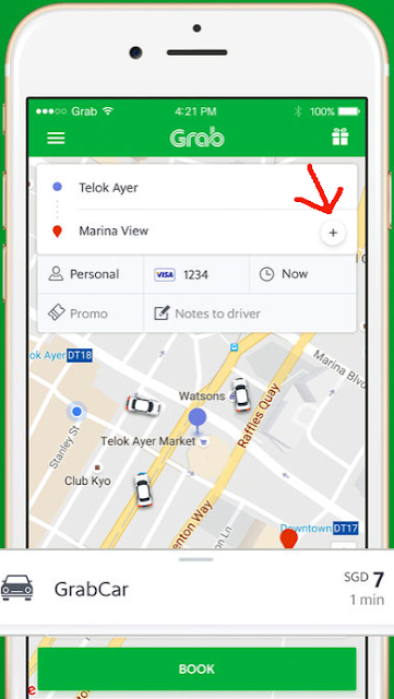 GRAB CAR: Missing "Extra Stop" Feature Solved!