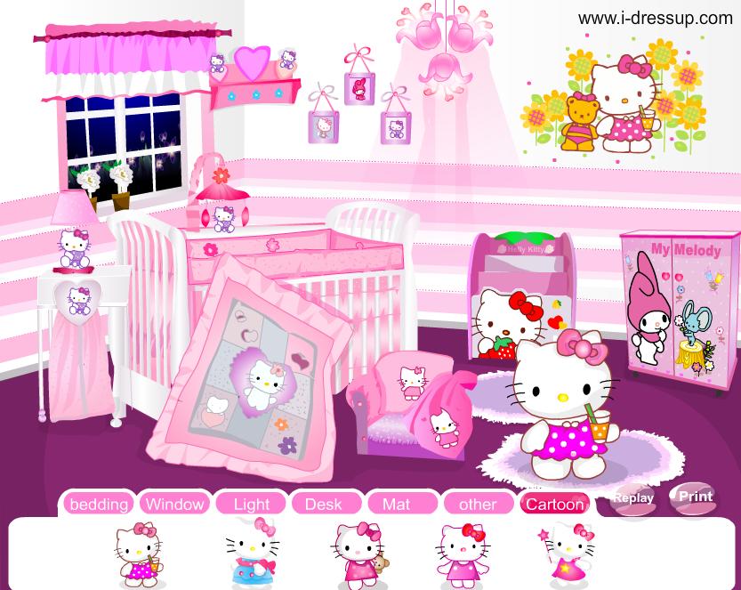 Decora Interiores y mas: Habitaciones decoradas con Hello Kitty