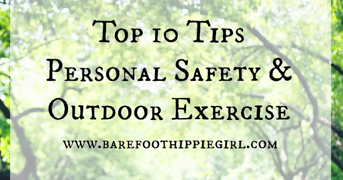 Barefoot Hippie Girl: Safety First