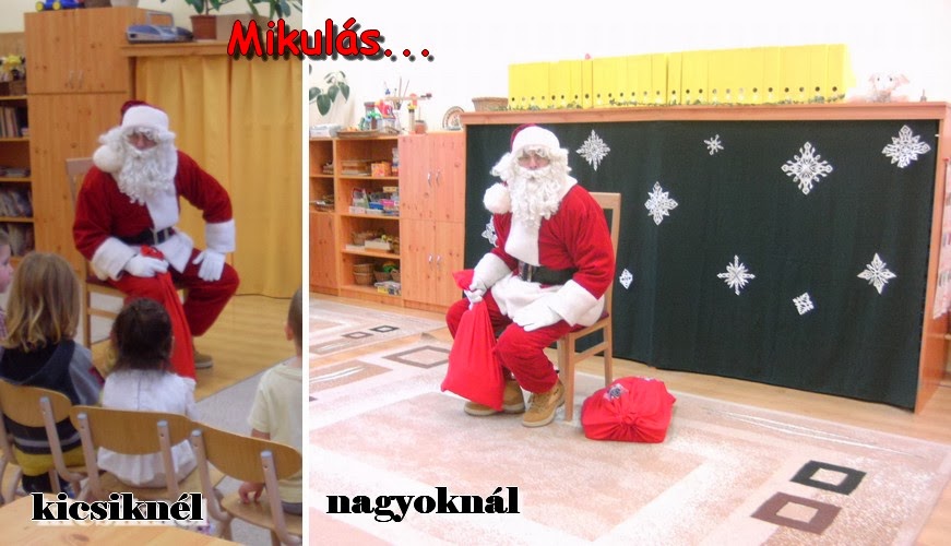 Óvodás Gyerekek: Nálunk járt a Mikulás