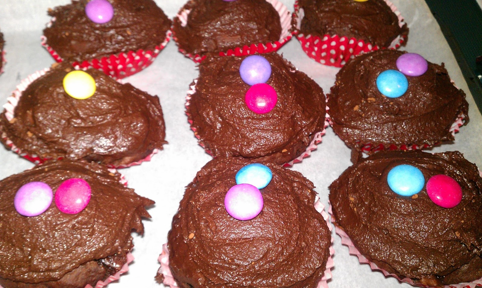 Country Kitchen: Chocolate Smarty Cakes