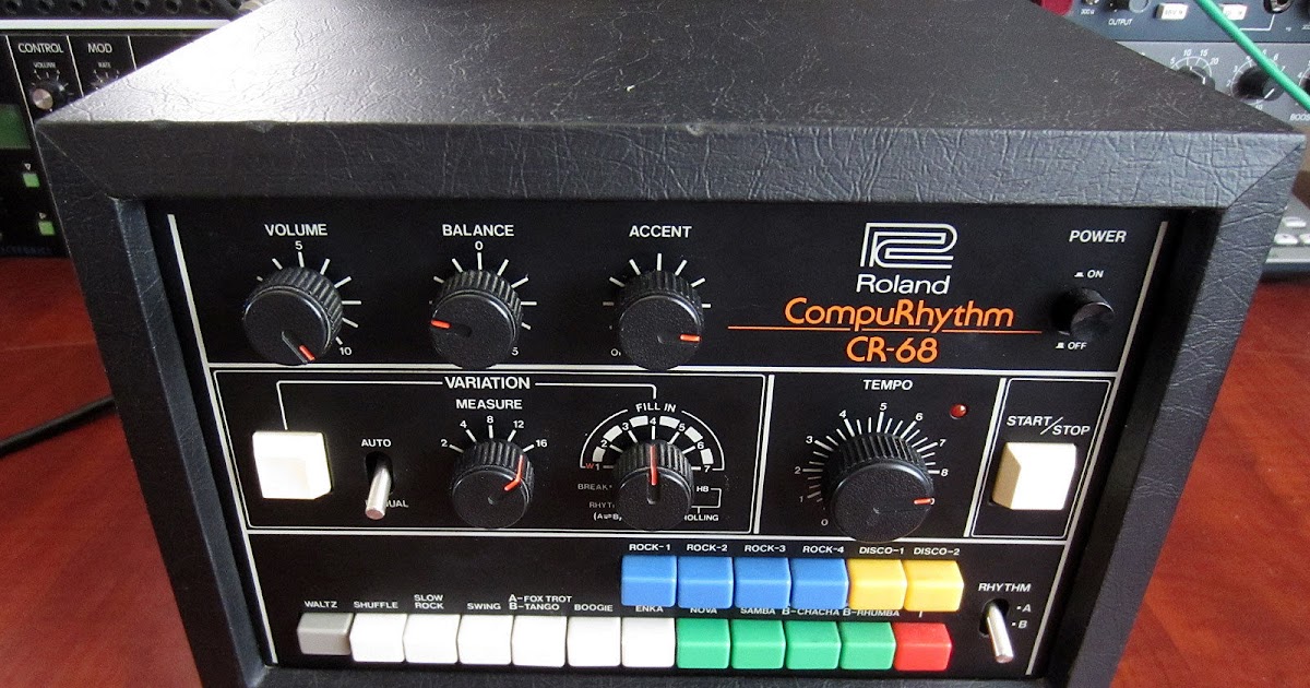 MATRIXSYNTH: Roland CR-68 Analog Drum Machine With MIDI Input