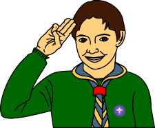 Smart Scouting Hub: Scout Motto , Left Handshake and Salute