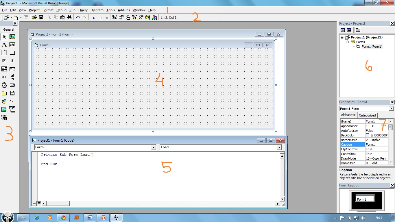 Go Software !!: Pengenalan Dasar Tentang Visual Basic 6.0