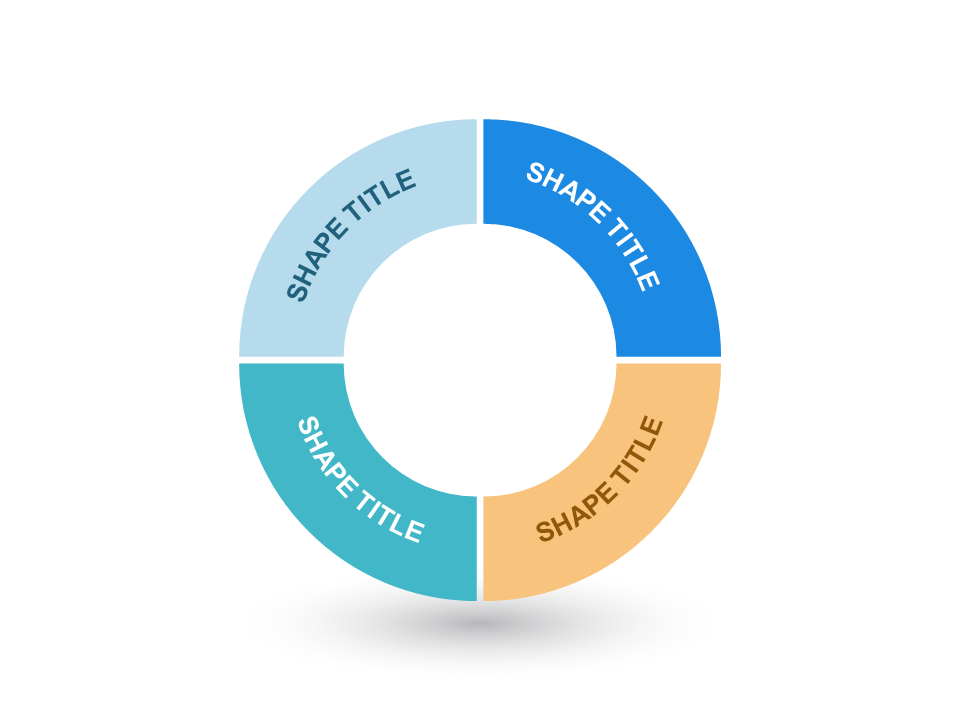 Pie Divide Arc Text PowerPoint Templates - PowerPoint Free