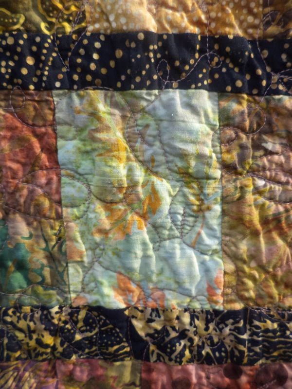 Kat & Cat Quilts: Autumn, Eventually {a scrappy batik quilt}