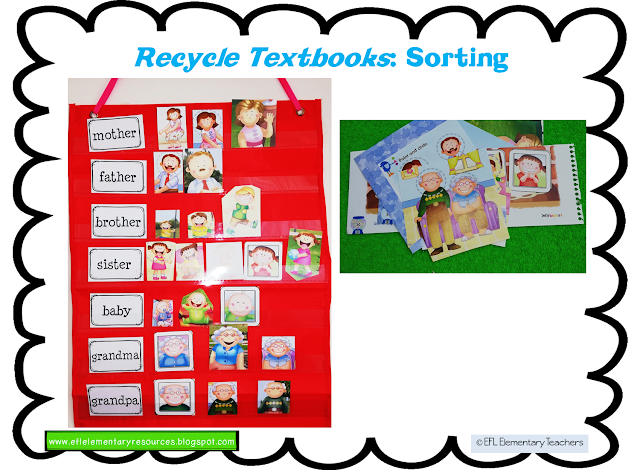 EFL Elementary Teachers: Recycle old ESL Elementary Textbooks