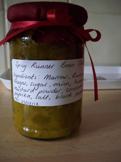 PearlyPea: Runner Bean Chutney