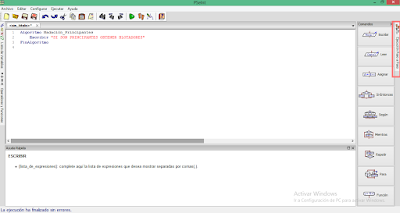 APRENDIENDO CON PSEINT: Bloc en PSeInt