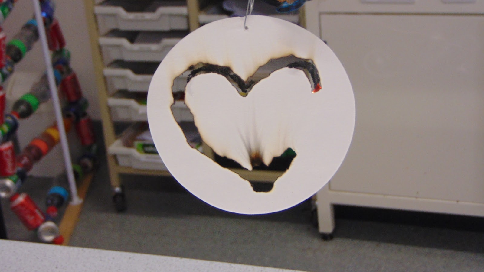 The Smarties Science Club: Fire writing