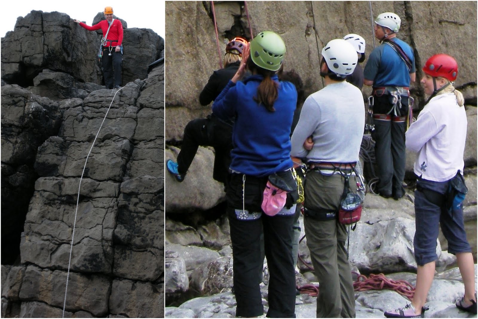 Confessions of a Mountain Leader: ROCK CLIMBING - BOX BAY (May 2011)