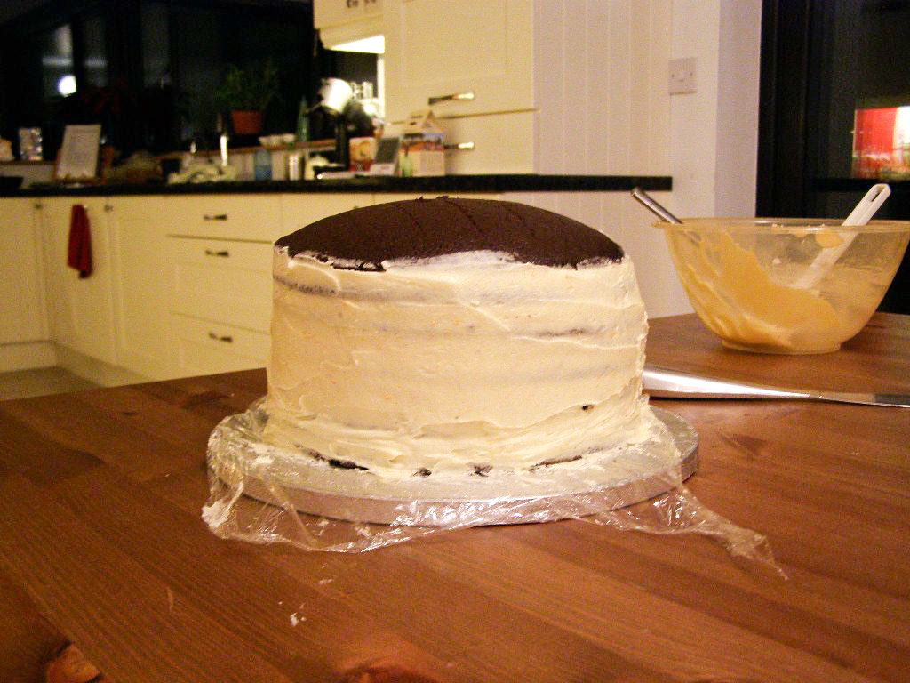 maple•spice: 10 Layer Chocolate Orange Truffle Cake