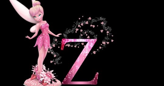 Abecedario con Tinker Bell en Rosa. Pink Tinker Bell Alphabet. - Oh my ...