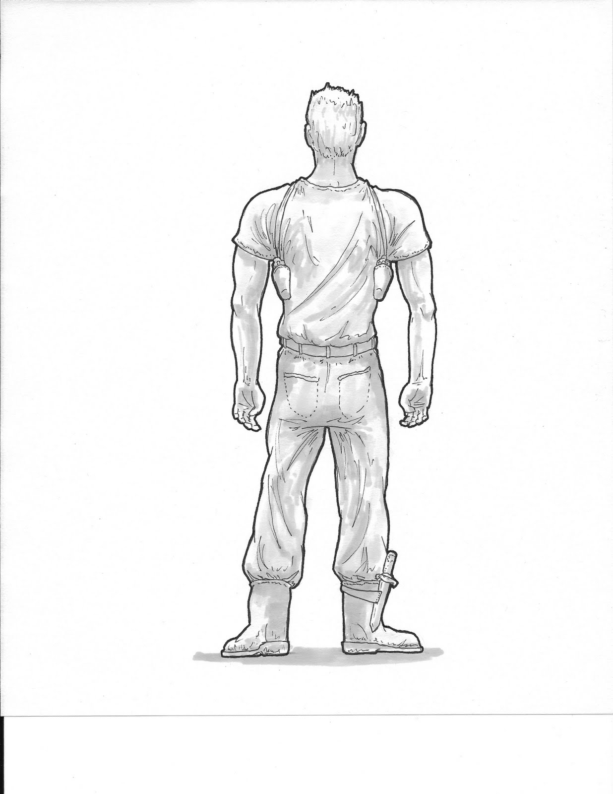 The Doodles of Chris Higginbotham: Character Turnarounds