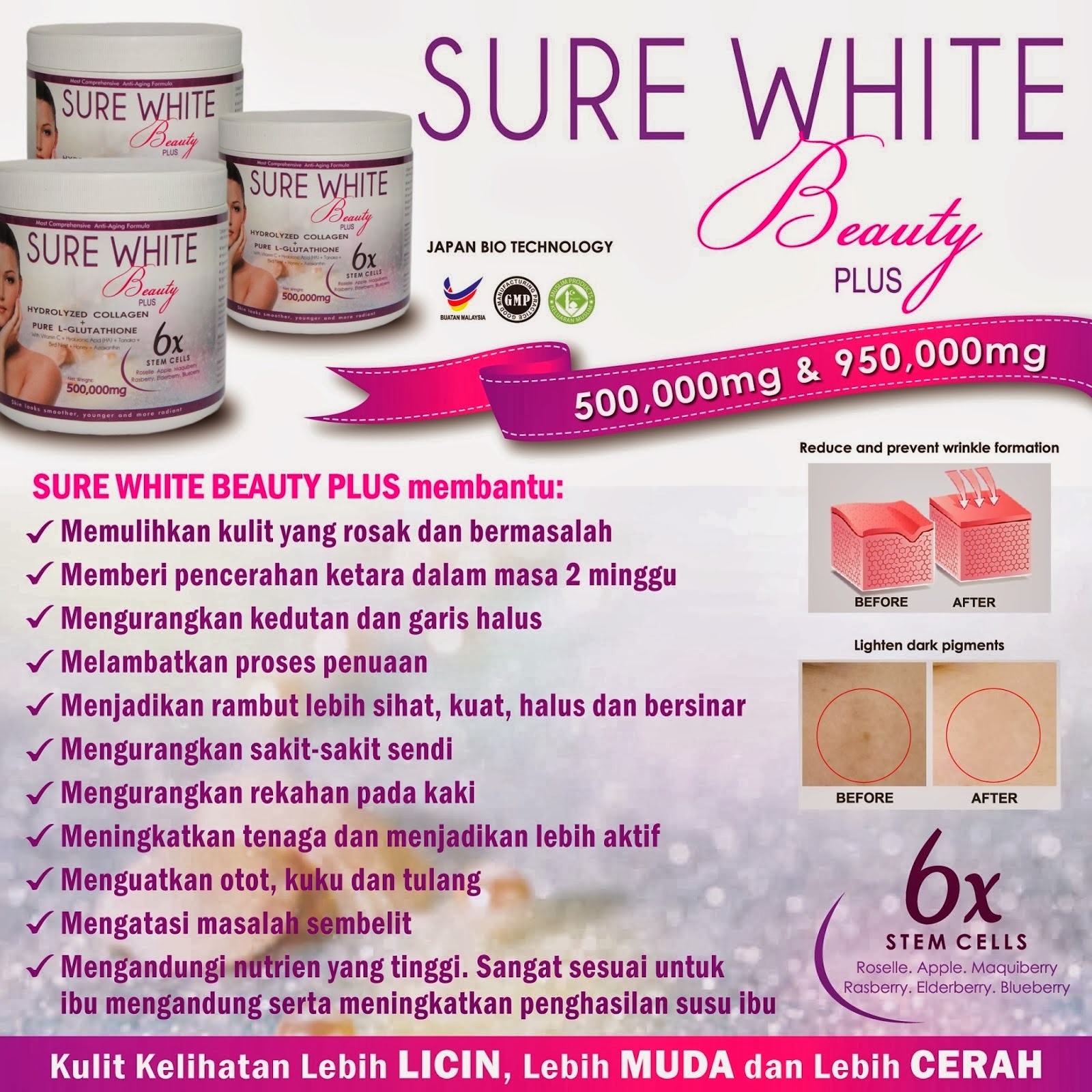 SURE WHITE BEAUTY PLUS & C-GLOW FACTOR - Welcome to Roza Shop