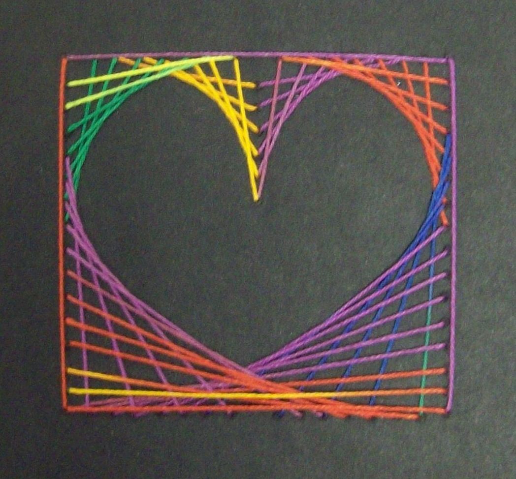 my artful nest: Spring String Art