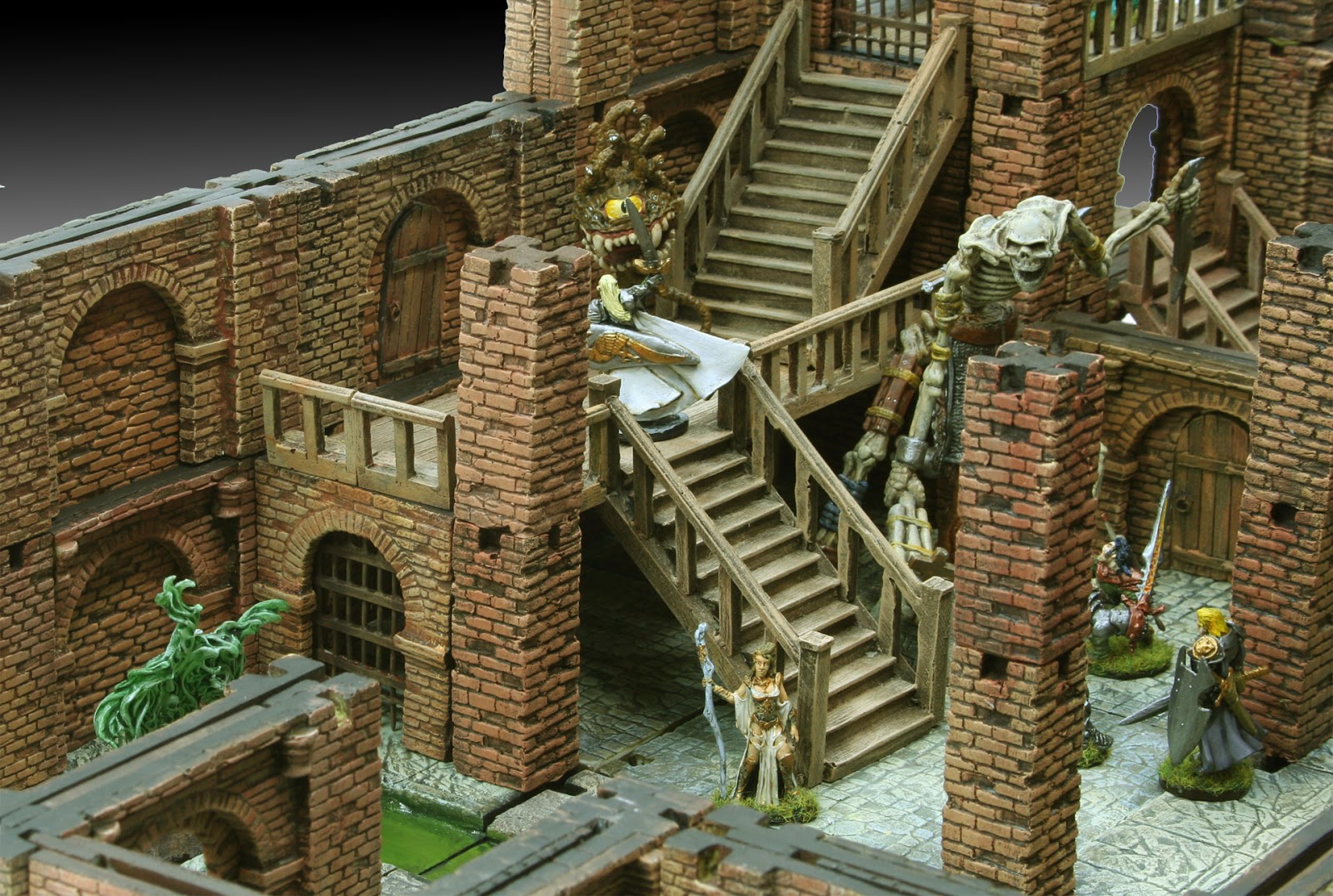 D&D 3D modular dungeons