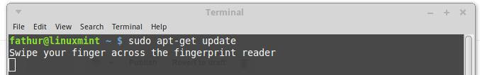 Cara Install Fingerprint di Linux Mint - Ubuntu | fathurhoho.id