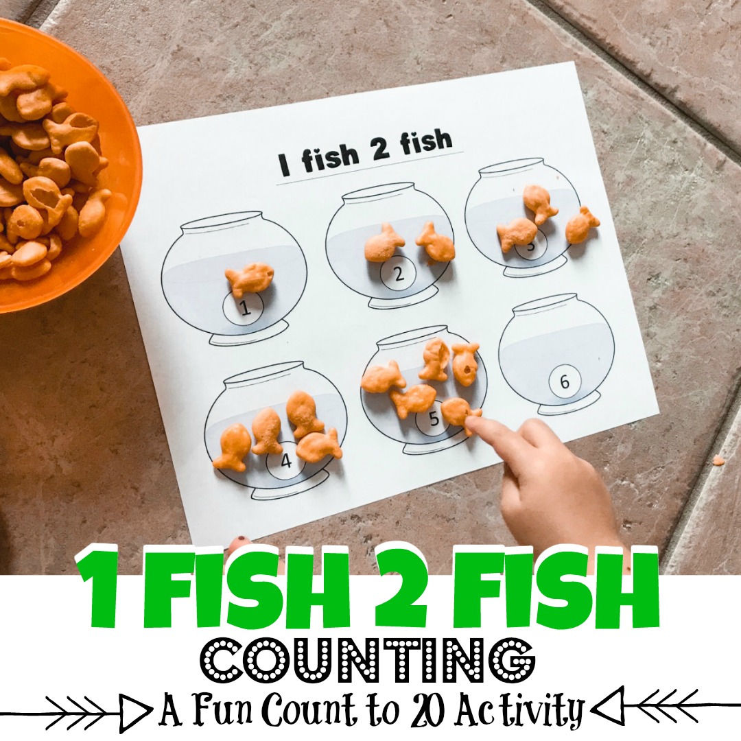 One Fish Two Fish - Yummy Counting Activity
