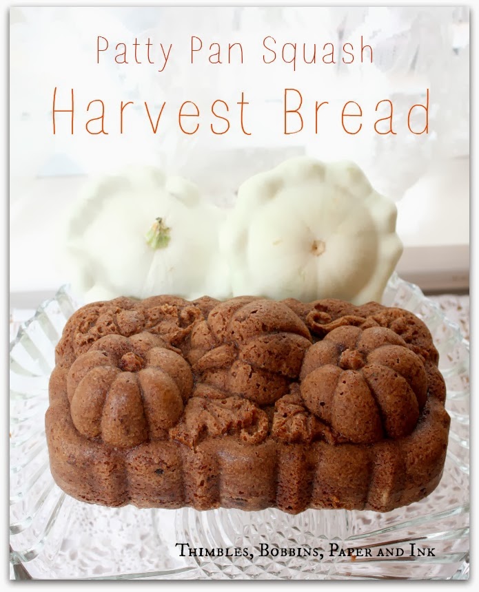 Thimbles, Bobbins, Paper and Ink: Cake Dome Sunday # 35 : Harvest Bread