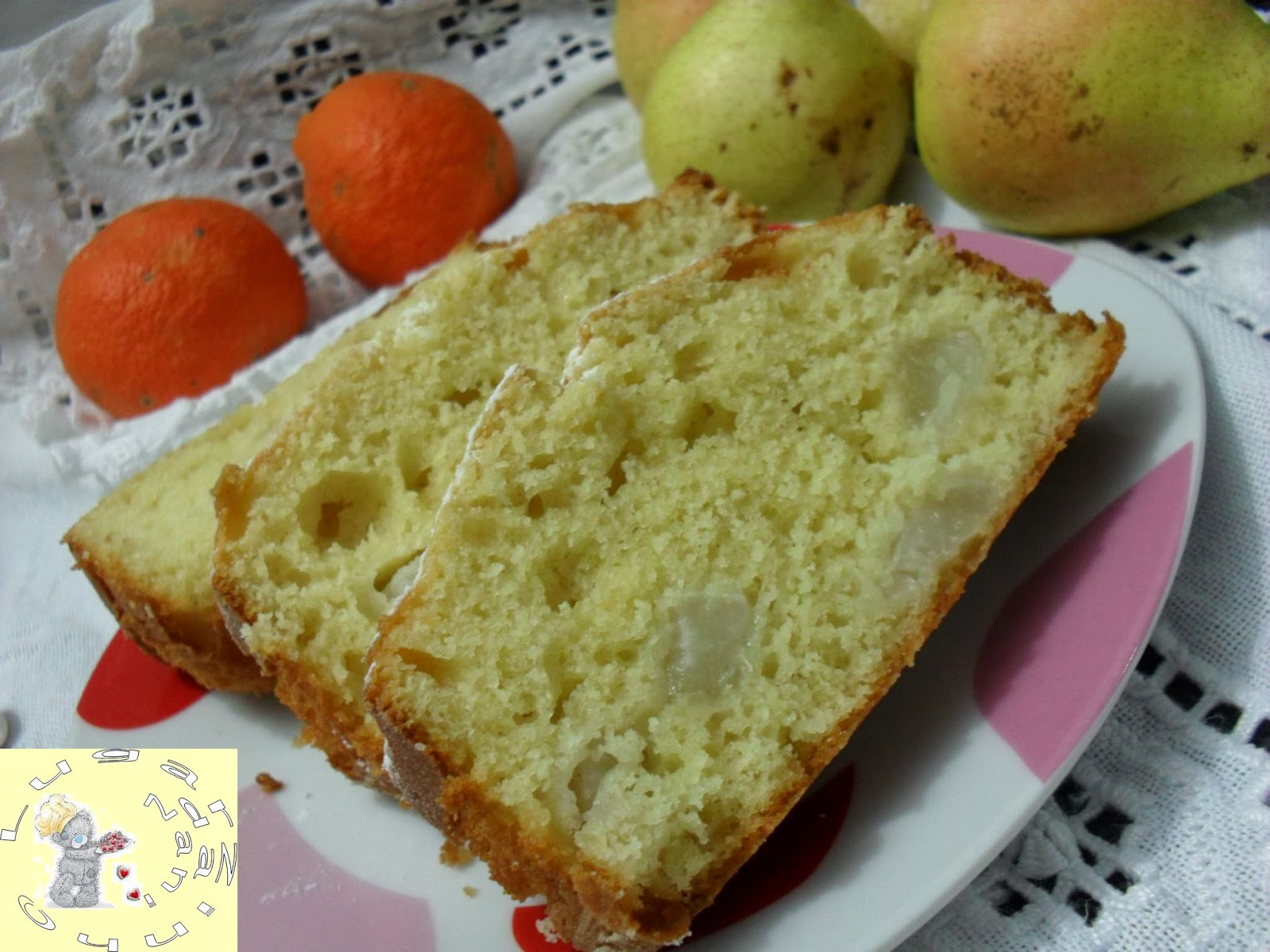 Cantinho da Nani: Bolo de pera