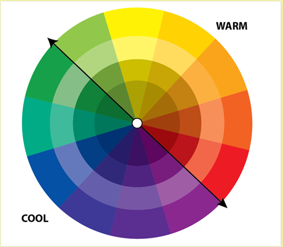 Gazpacho is not tomato soup: Arts & Crafts - Blue? - Warm and cool colors