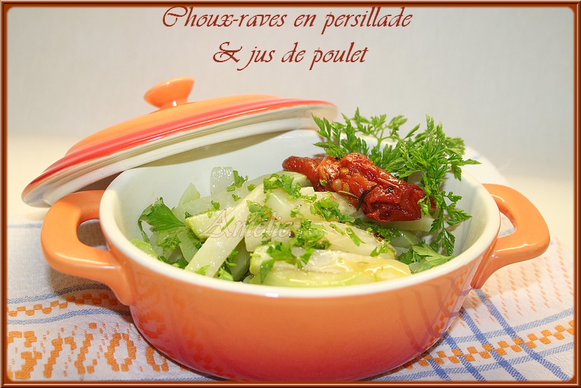 LA TABLE LORRAINE D'AMELIE: CHOUX-RAVES PERSILLES