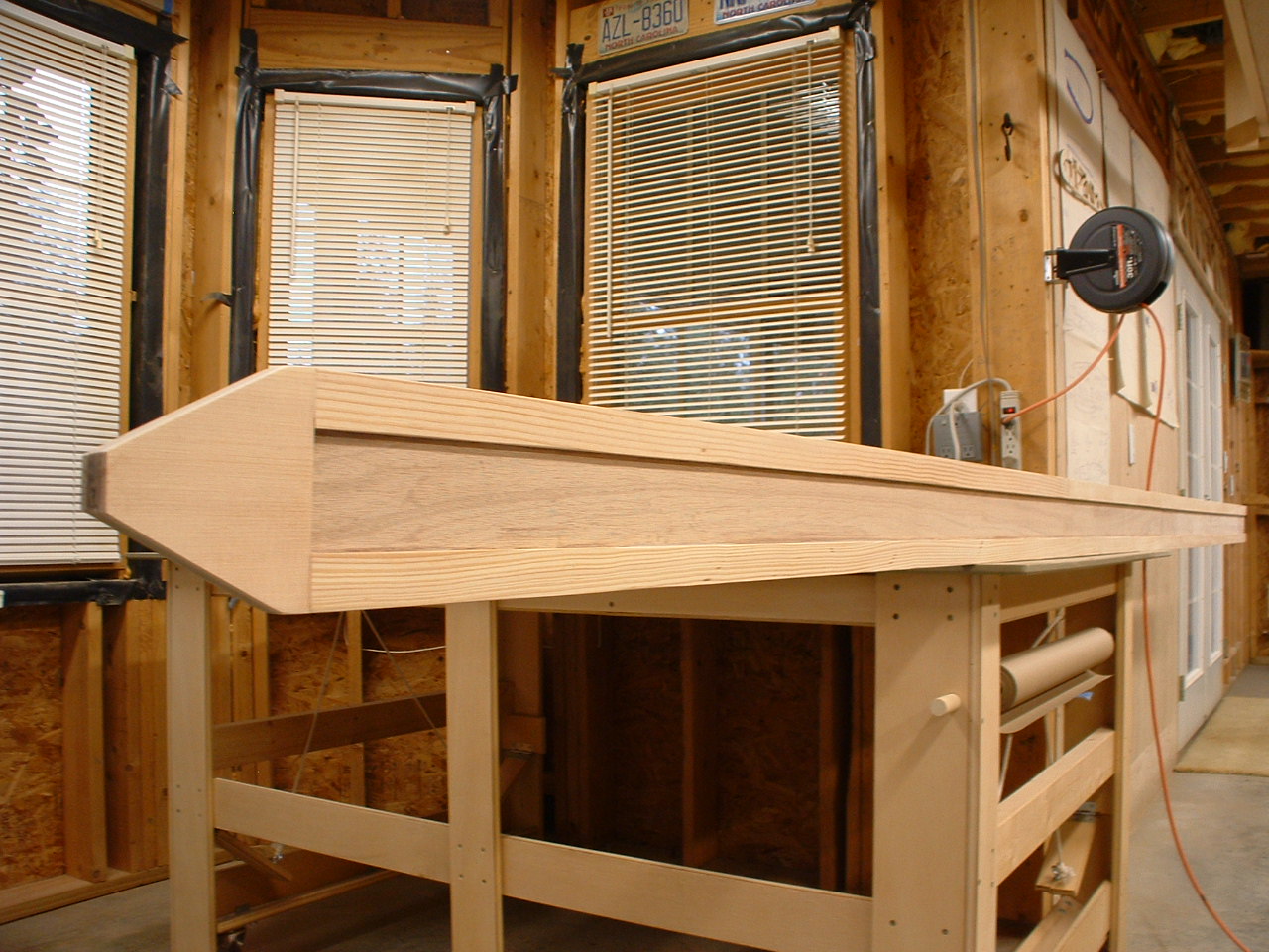 Pietenpol Air Camper NX989CB: Building the wing spars - December 2010