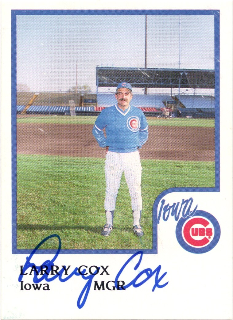 1986 PROCARDS PROJECT: LARRY COX