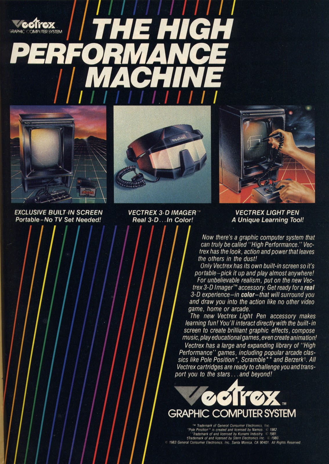 The Vintage Machine: Vectrex (1982-1984)