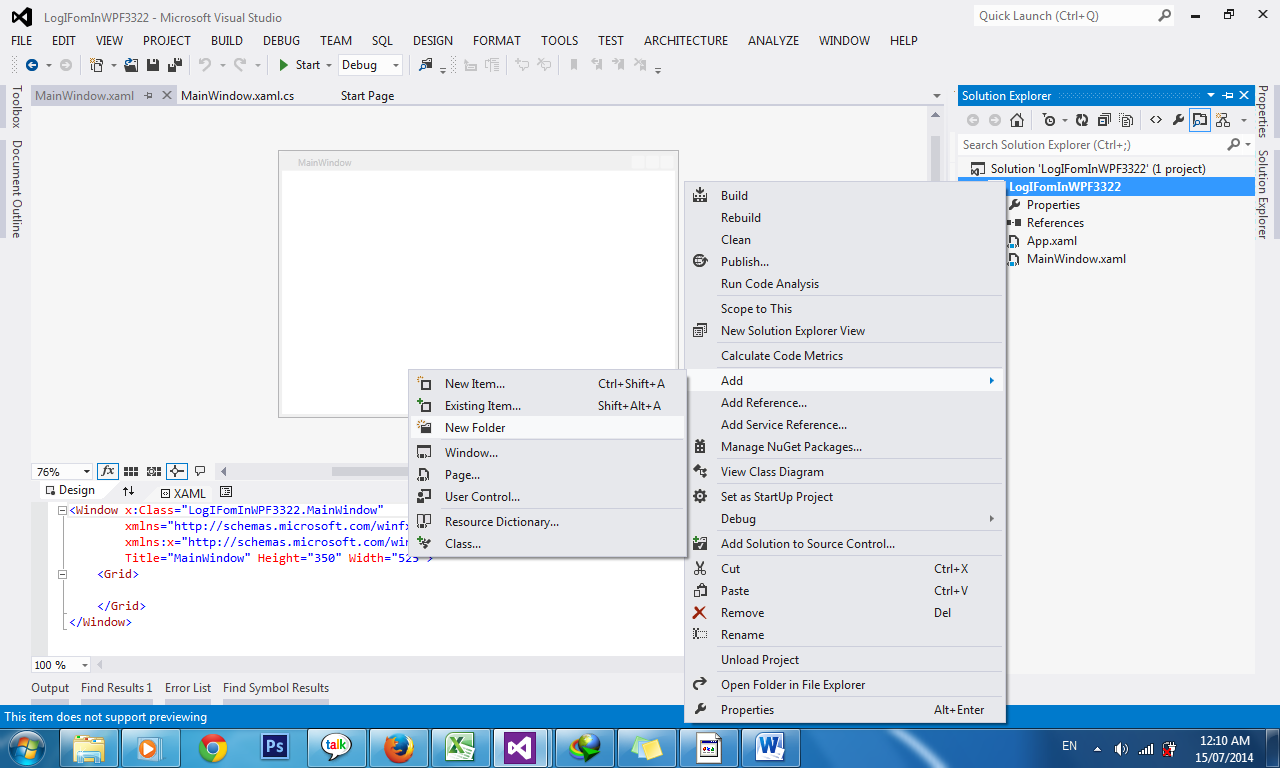 How To Make Colorful Login Form In Wpf Windows Application