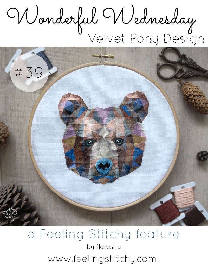 feeling stitchy: Wonderful Wednesday #39: Velvet Pony Design