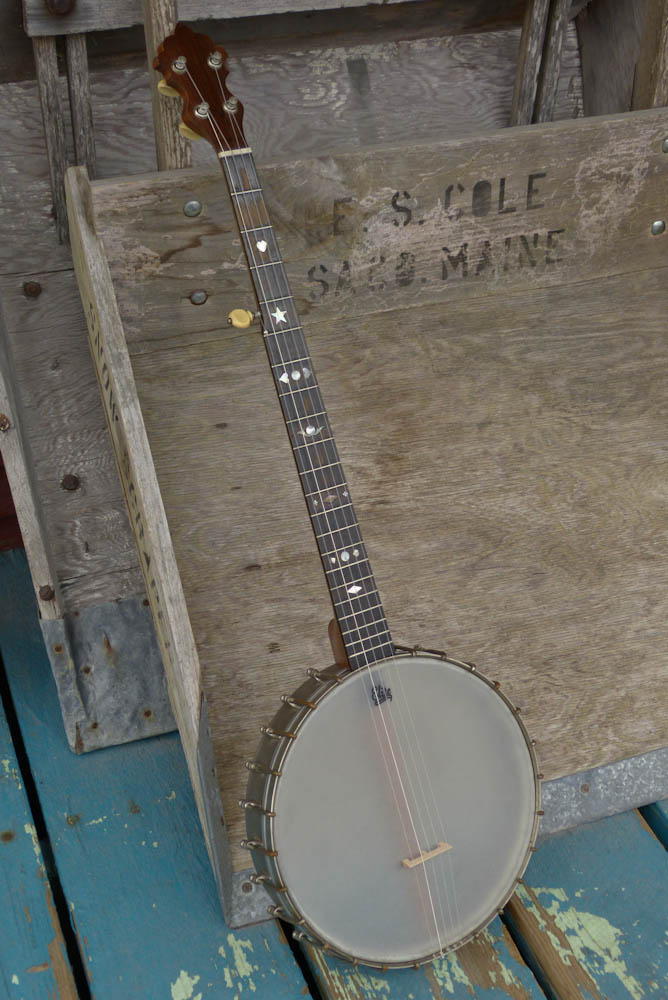 1890s B&J-sold "Lester" 5-String Openback Banjo