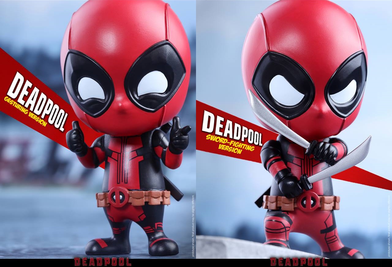 The Blot Says...: New Deadpool Cosbaby Vinyl Figure Bobble Head Series ...