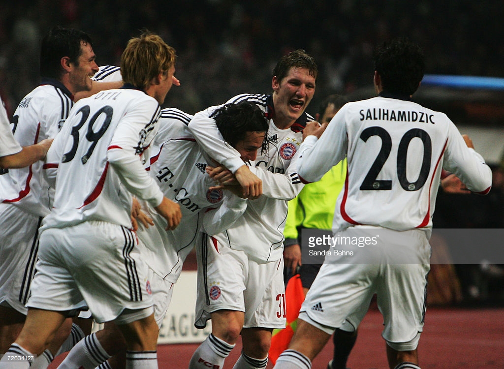 Bayern Munich 2006-07 UCL font